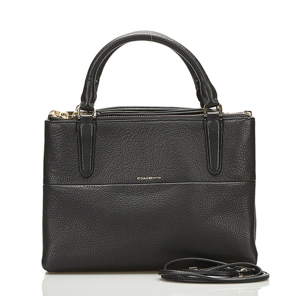 Coach | Bags | Coach Mini Borrow Handbag Shoulder Bag 2863 Black ...